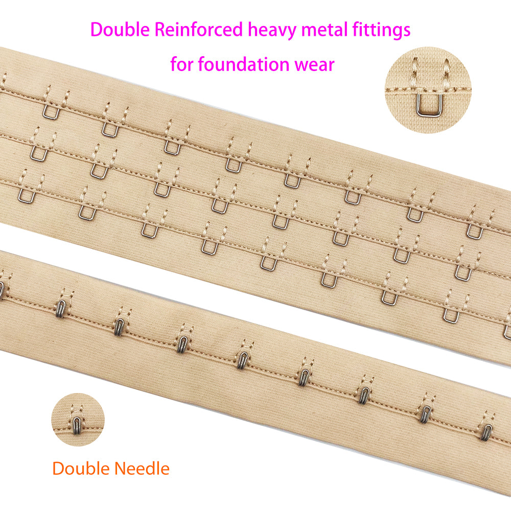 Shiyi Big Fastener Double Needles Bra Hook - Secure and Stylish